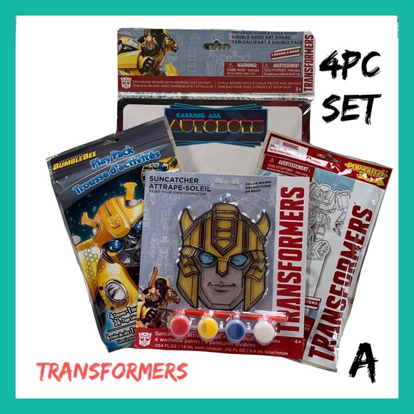 Transformers | Toys | 4pc Transformers Gift Set Nib Z4 N33 | Poshmark